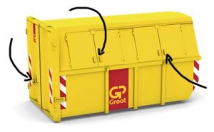 Open of gesloten container voor uw afval? - Dichte Afvalcontainers